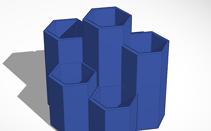 3D design Pencil stand - Tinkercad