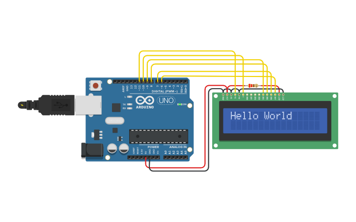 Circuit Design Joystick Lcd Tinkercad