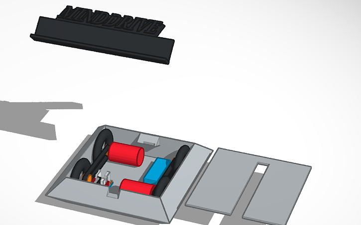 3D design Sumo Bot - Tinkercad
