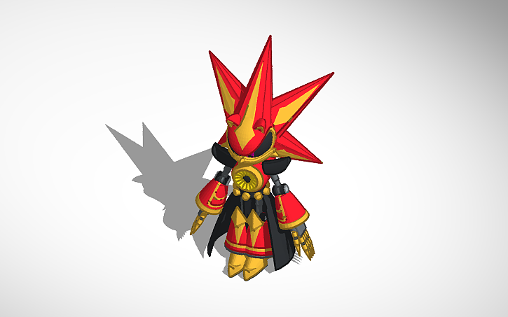 3D design Lord Metallix (Sonic Fan Series) - Tinkercad