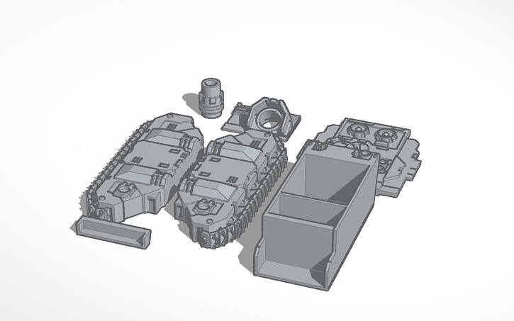 3D design 40k Vindicator - Print - Tinkercad