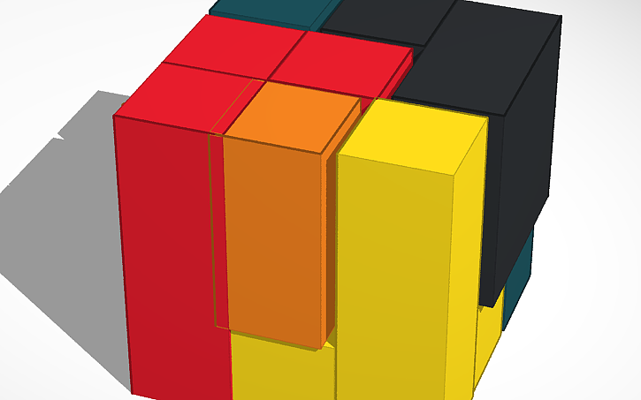 3D design 3x3 Block | Tinkercad