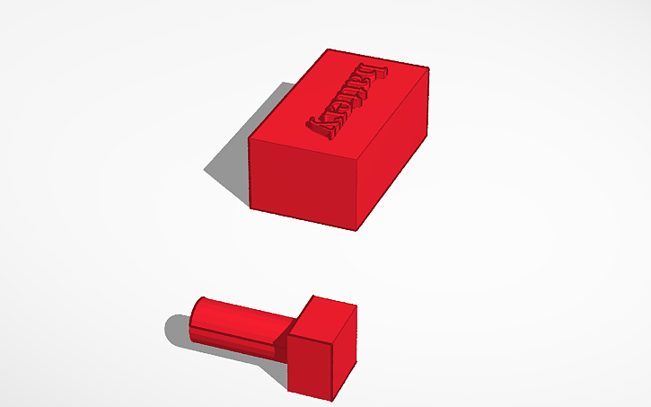3d Design Circuit Battery And Switch Tinkercad