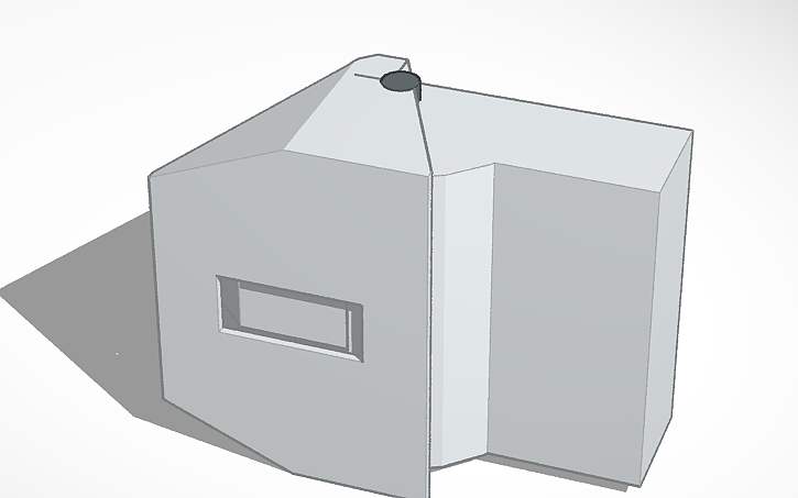 3D design Shielded Oscillating Turret - Tinkercad