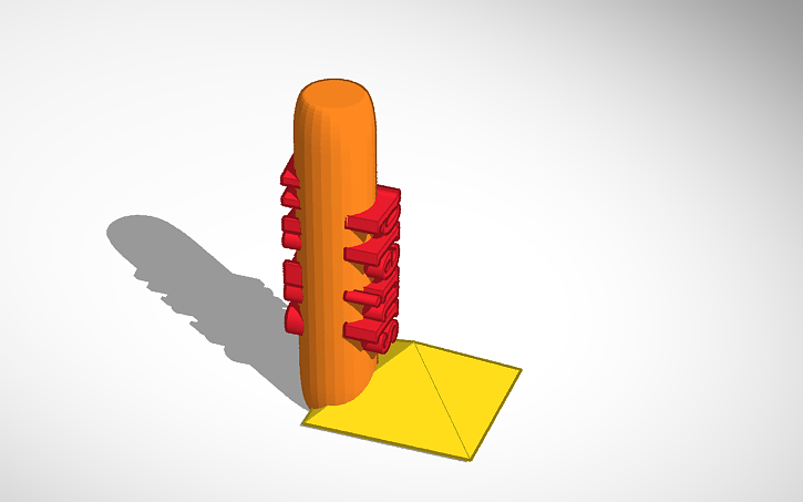 3D design straw shield | Tinkercad