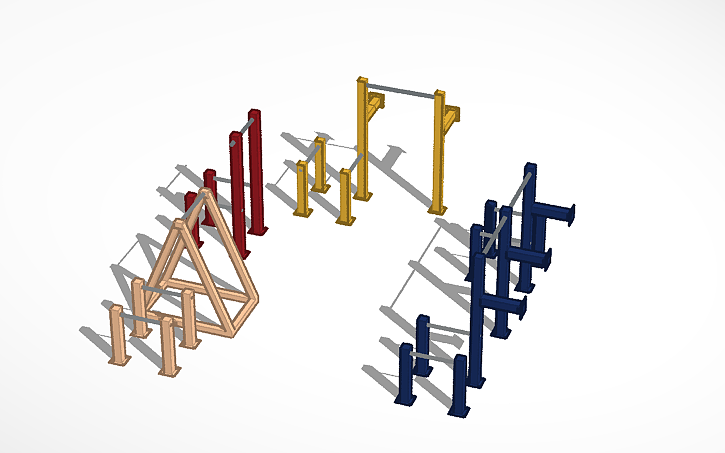 3D design Mis gozos GYM | Tinkercad