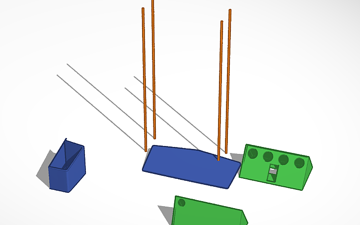 3D design YXZ Dash Mount Small - Tinkercad