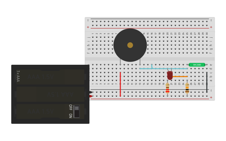 Circuit Design Tilt Sensor Tinkercad