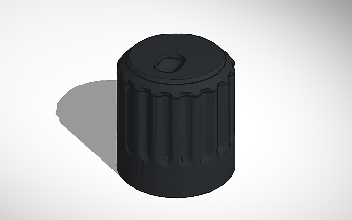 3D design Knob - Tinkercad
