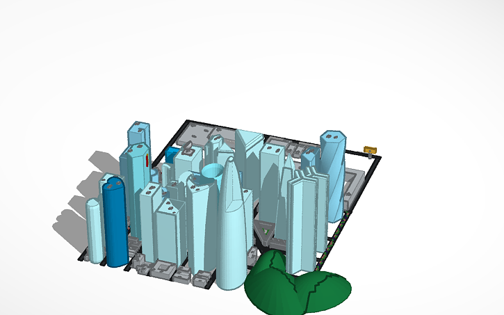 3D design City | Tinkercad