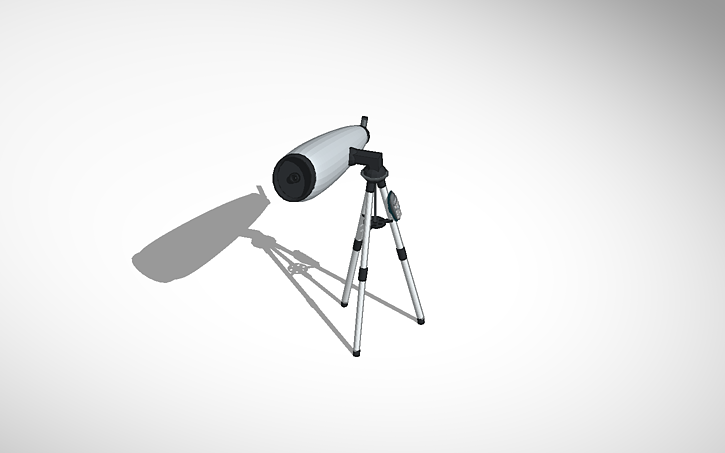 3D design Telescope - Tinkercad