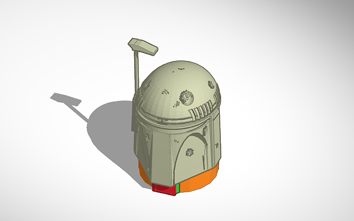 3D design Boba Fett Pen Holder | Tinkercad