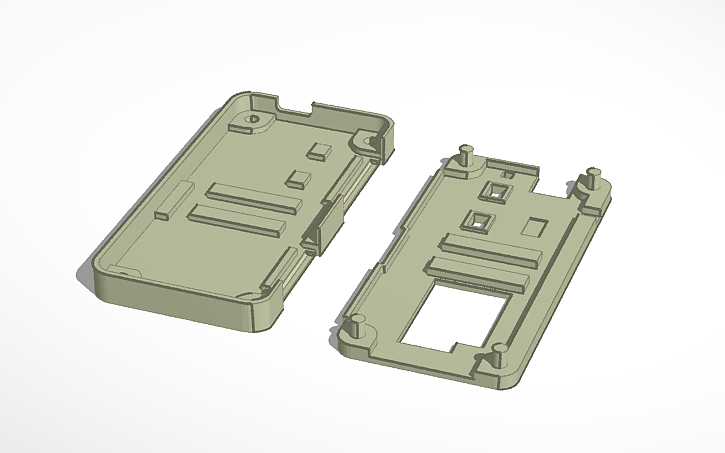 3D design (Public) Wifi board case | Tinkercad