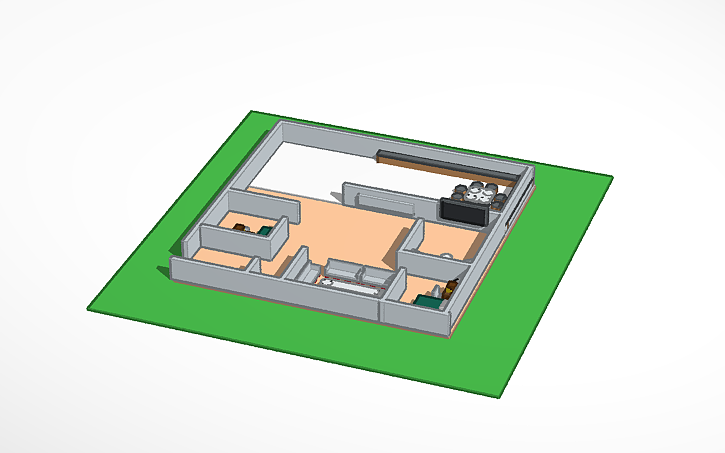 3D design House interior | Tinkercad