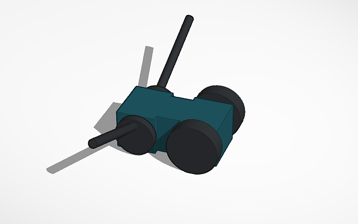 3D design The Crazy Crawler - Tinkercad