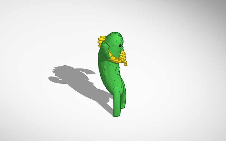 3D design fortnite dill pickle - Tinkercad