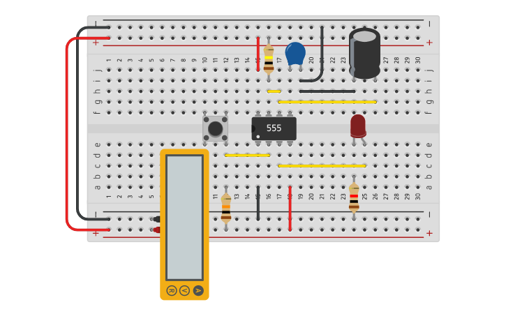 Circuit Design Timer Ne555 Tinkercad