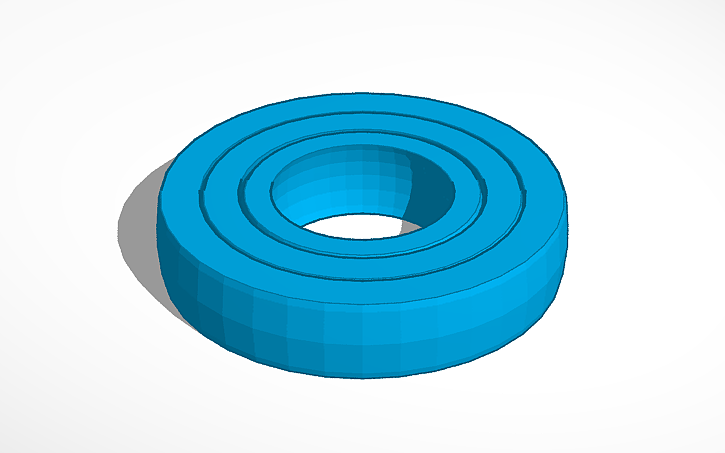 3D design rotating rings (printable) | Tinkercad