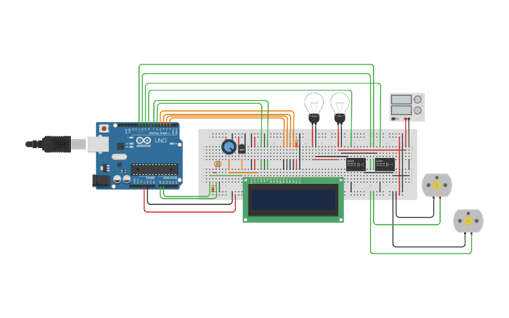 Circuit design MODULE 13 -HOME AUTOMATION PART 1 | Tinkercad