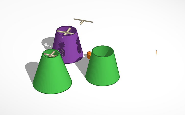 3D design 8 Inch Lamp Shade | Tinkercad