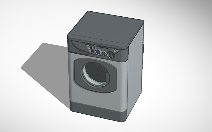 3D design Hotpoint WD440 Washing Machine - Tinkercad