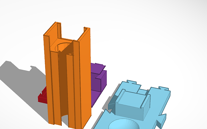 3D design Penny Dispenser Separated | Tinkercad