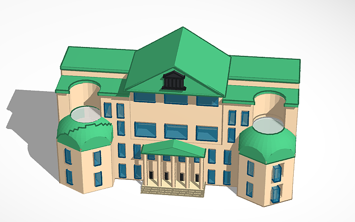 3D design Government building | Tinkercad