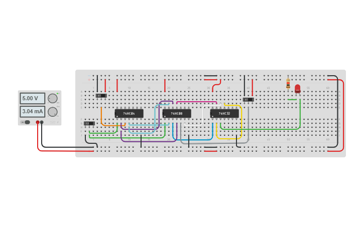 Circuit Design Realization Using Sop Tinkercad