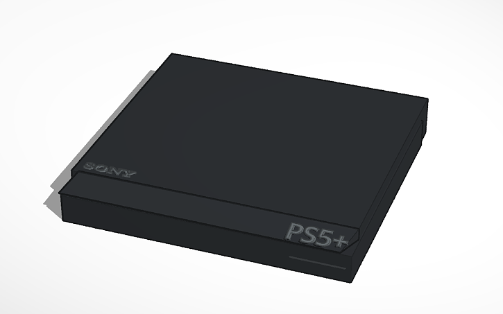 3D design PS5+ - Tinkercad