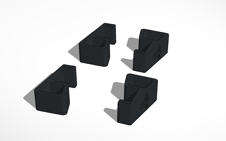 3D design ps4 fat stand - Tinkercad