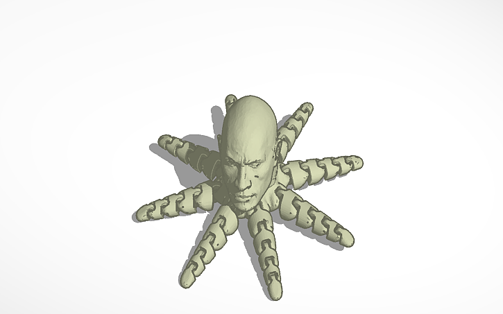 3D design the roctopus - Tinkercad