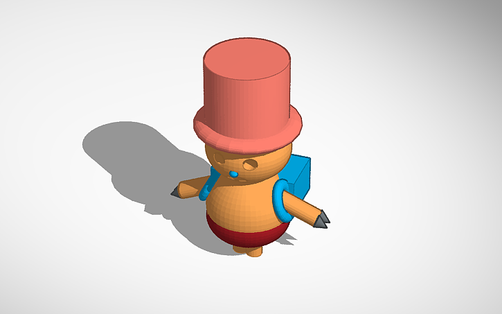 3D design Chopper (One Piece) - Tinkercad