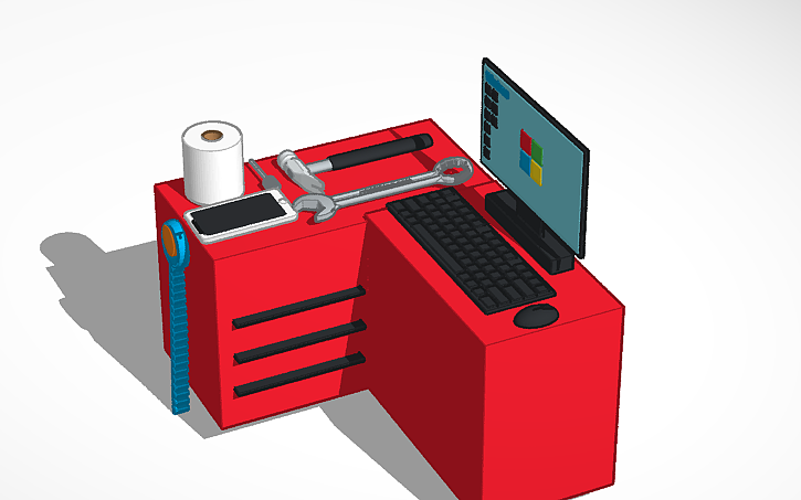 3D design tool box - Tinkercad