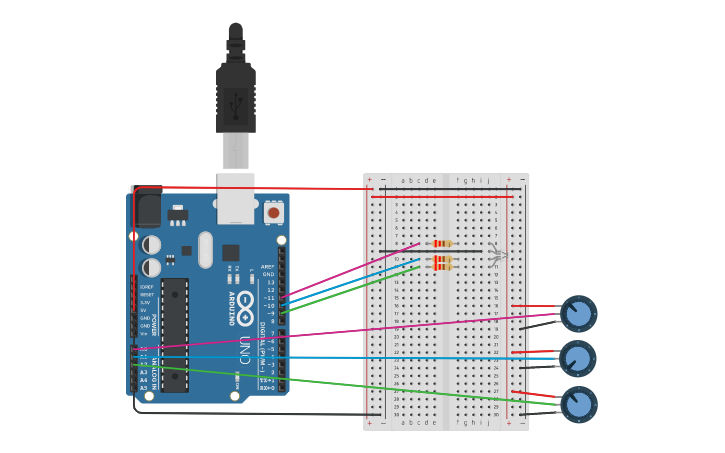 Circuit Design Rgb Tinkercad