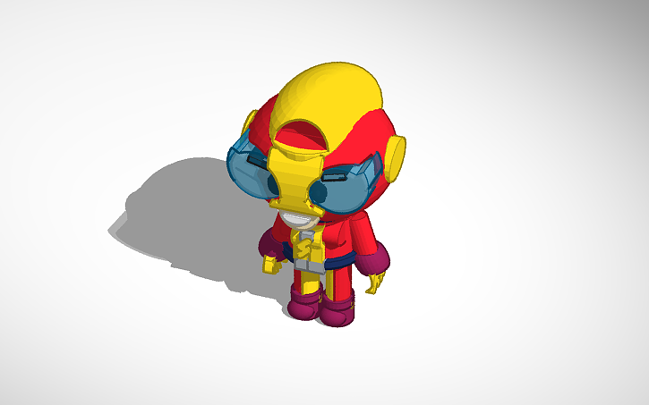 3D design brawl stars max - Tinkercad