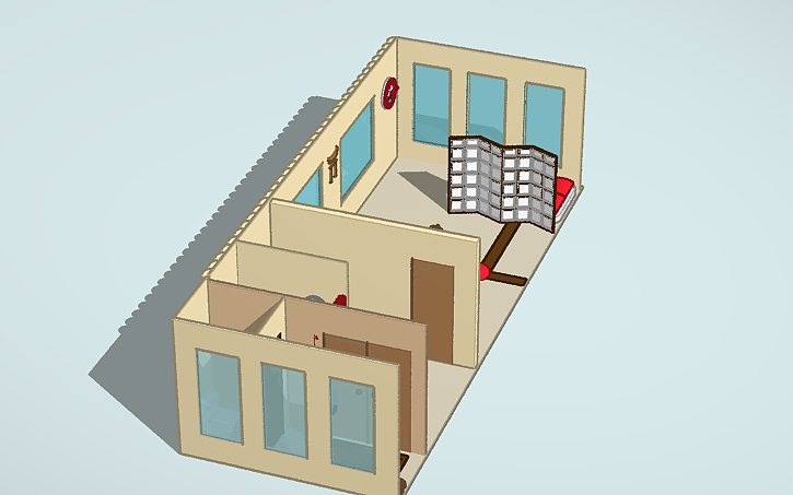 3D design Copy of Interior Design Challenge - Tinkercad