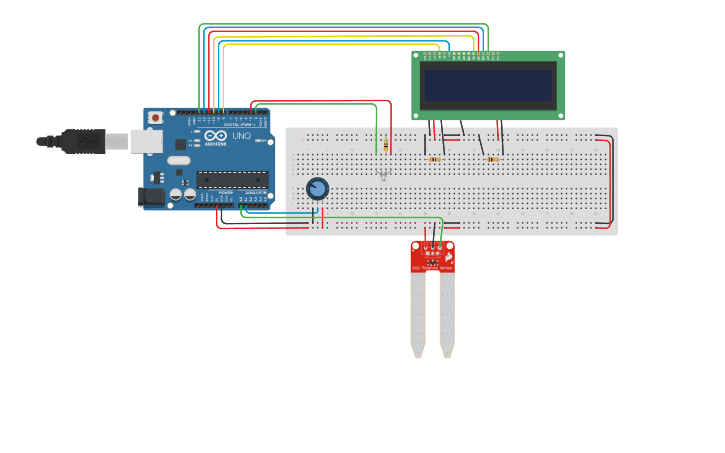 Circuit design PIBEX - IRRIGAÇÃO - Tinkercad