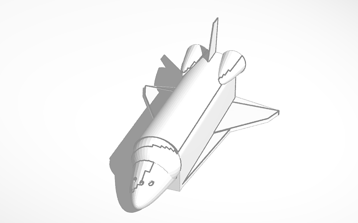 3D design Space Shuttle | Tinkercad
