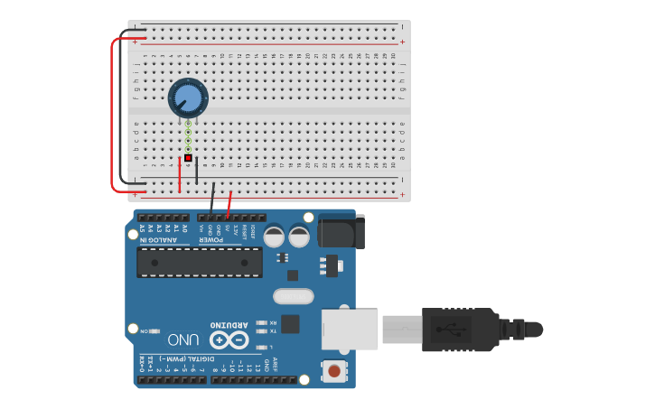 Circuit design 4-1 | Tinkercad