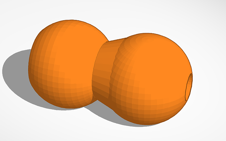 3D design Seated Ball (for Dragon) - Tinkercad