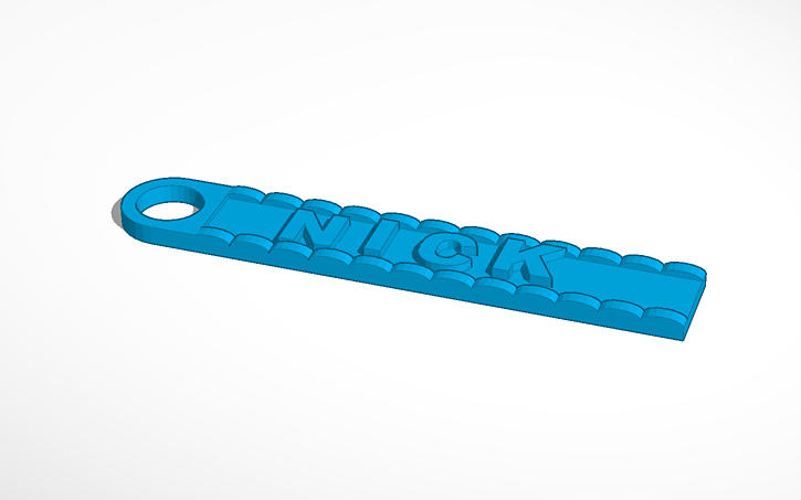 3d Design Nick Tinkercad