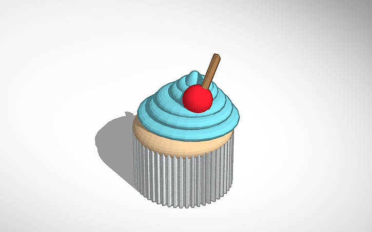 3D design Cupcake | Tinkercad