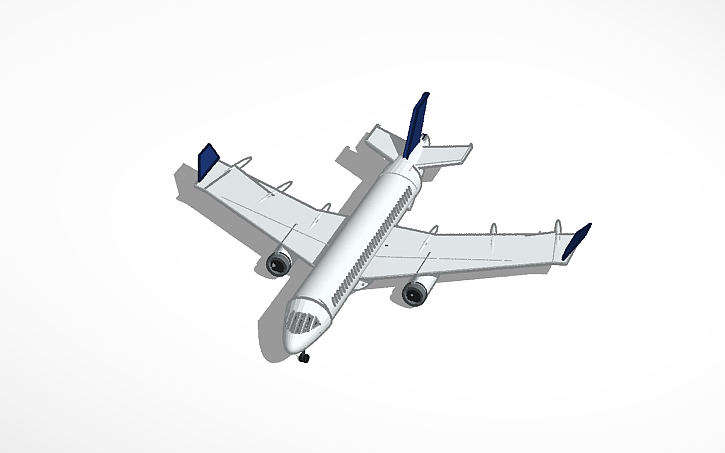 3D design My First Ever Aircraft - Tinkercad