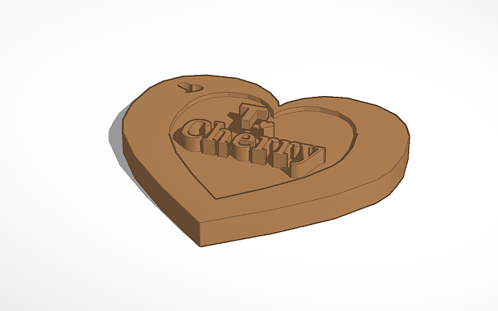 3D design T.Cherry_Key Chain | Tinkercad