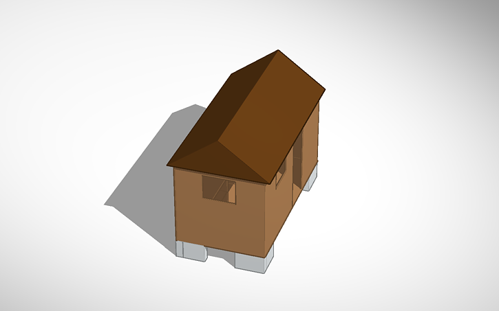 3D design Shed - Tinkercad