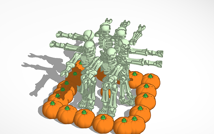 3d Design Halloween Theme Tinkercad