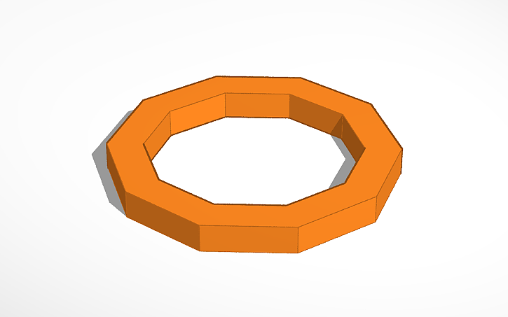 3D design fire ring automatic fool proof | Tinkercad