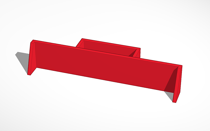 3D design spoiler - Tinkercad