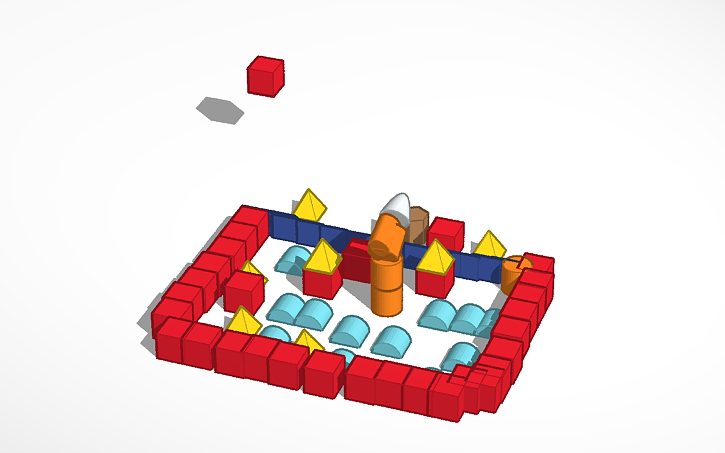 3D design The battle field | Tinkercad