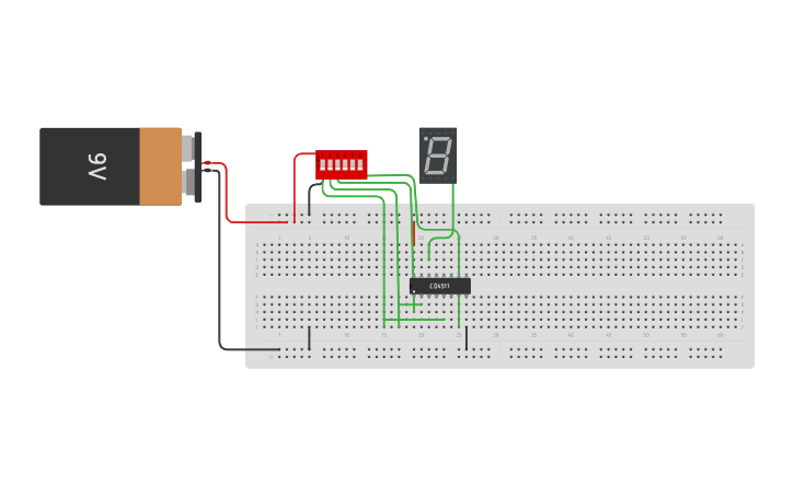 Circuit design Problema 2a - Tinkercad
